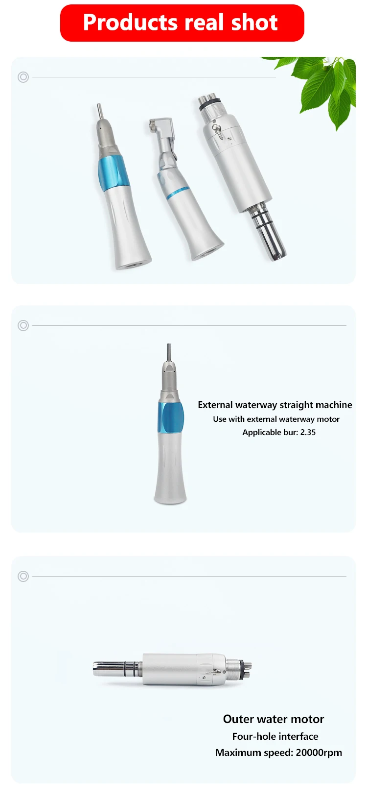Dental Low Speed Handpiece Set Micromotor - Buy Dental Low Speed,Dental ...