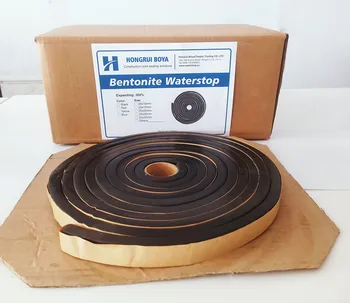 Hydrophilic Swellable Bentonite Butyl Waterstop Swelling Water Stopper ...