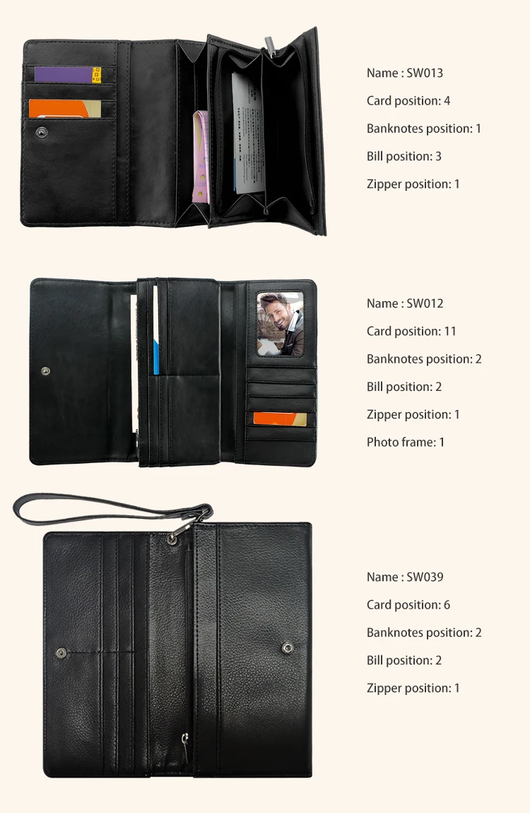 Personality Sublimation Blank Tri-fold Wallet For Lady Sublimation ...