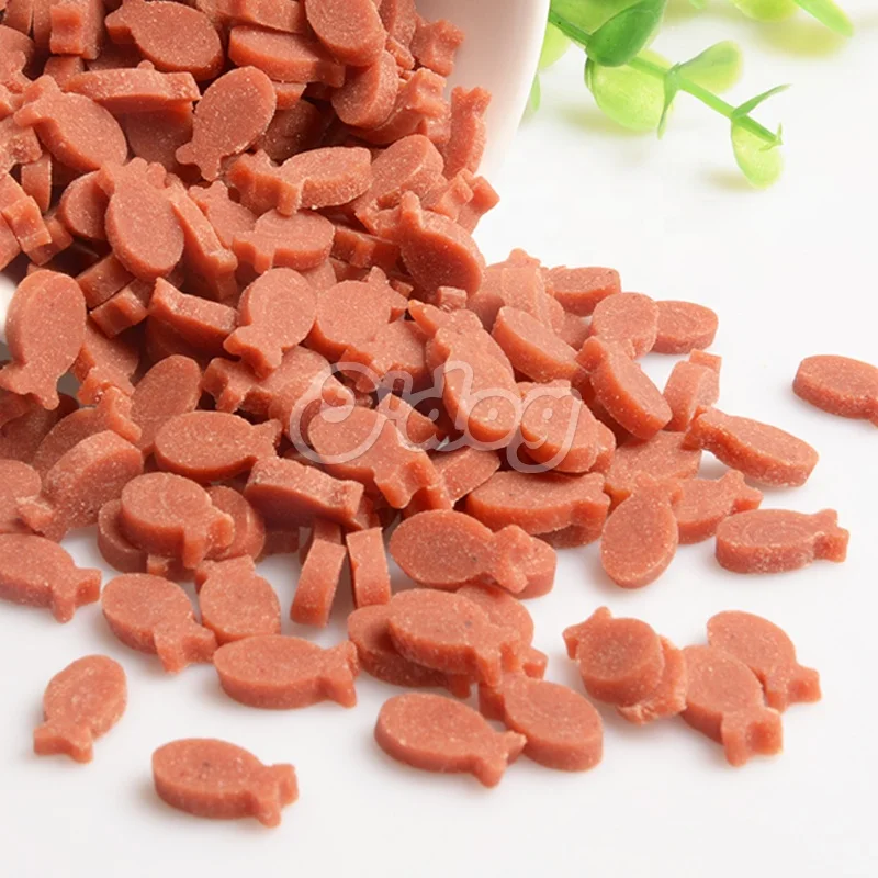 Tuna in Fish Shape Cat Snacks Fish Meat High Quality Natural Dry Cat ...