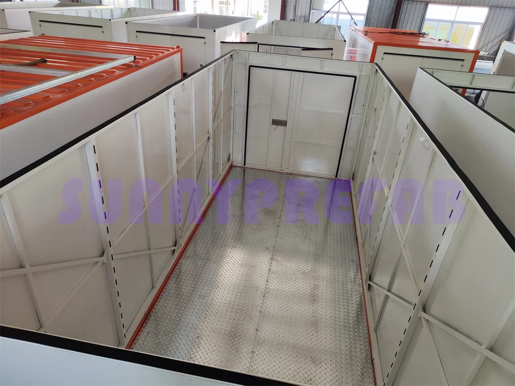 8'10'12' Feet MINI Steel Assemble Mobile Moving Portable Container ...