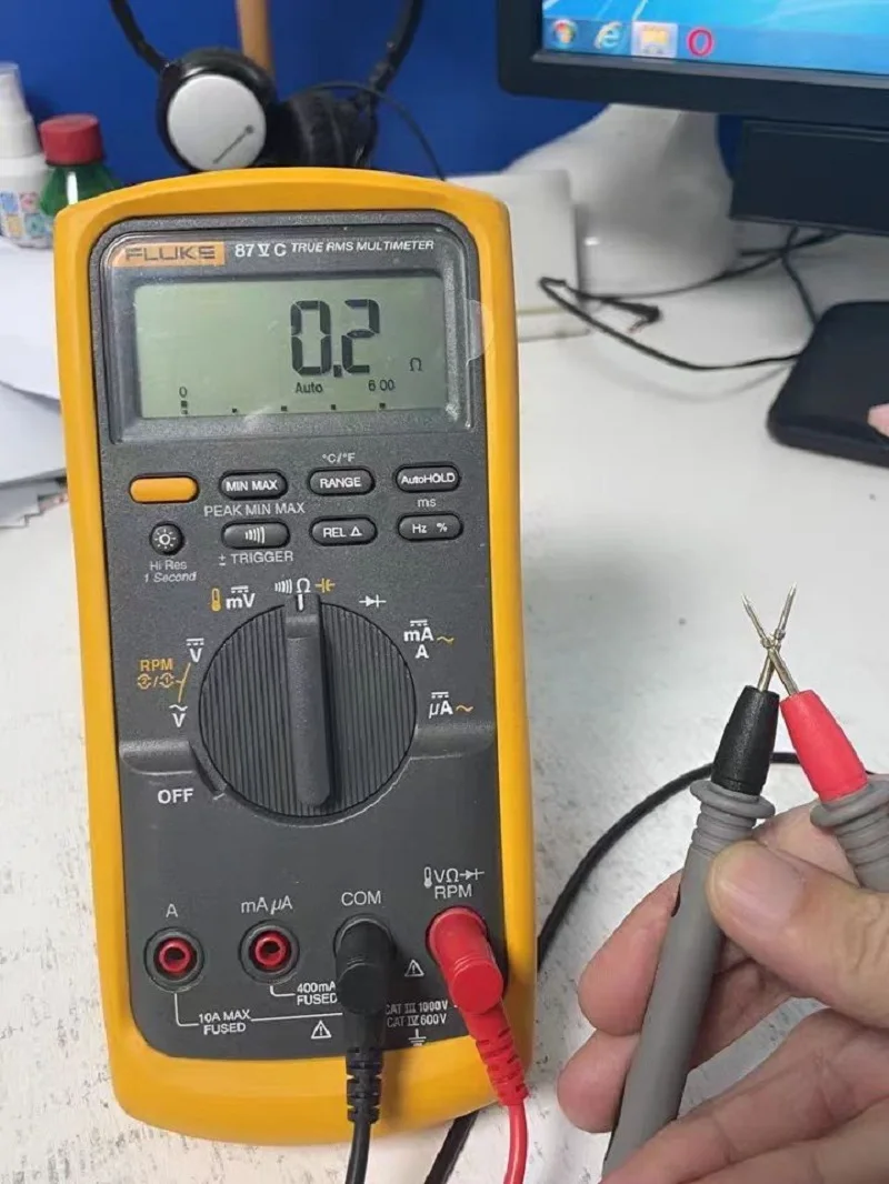 Universal Probe Test Leads Pin For Digital Multimeter Needle Tip Meter ...