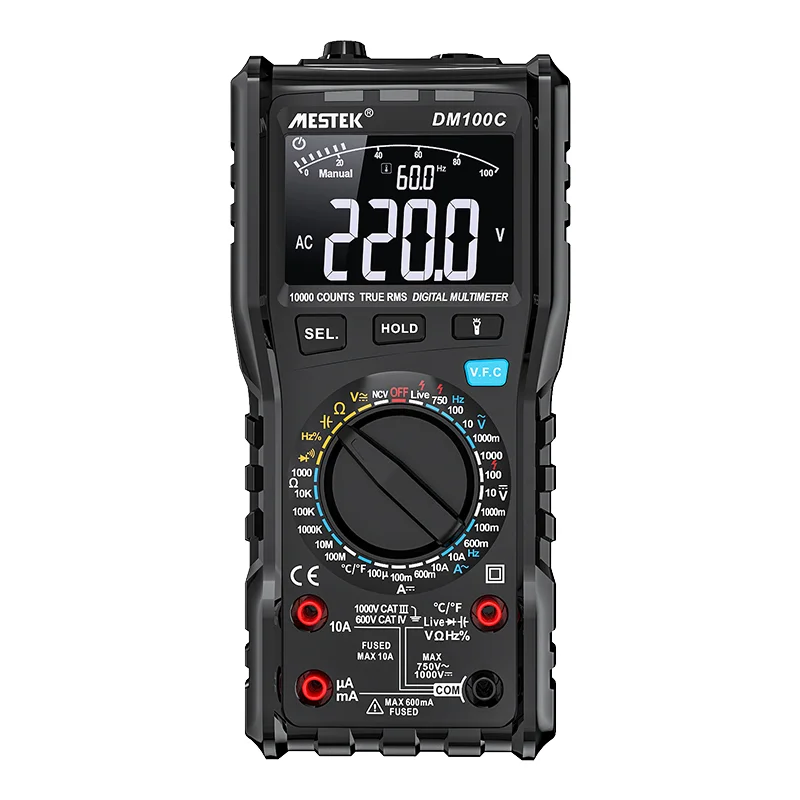 Digital Multimeter Tester Multi-functional High-precision Manual Burn ...