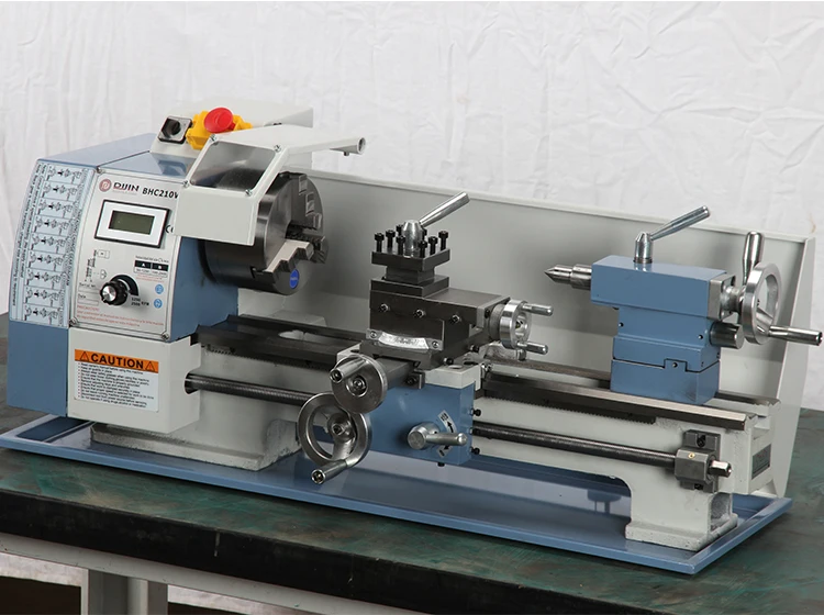 Mini Bench Lathe Metal Lathe BHC210VB Brushless Motor 850W