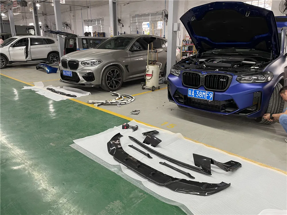 Dry Carbon Fiber Engine Bay STRUT BRACE for F97 X3M F98 X4M