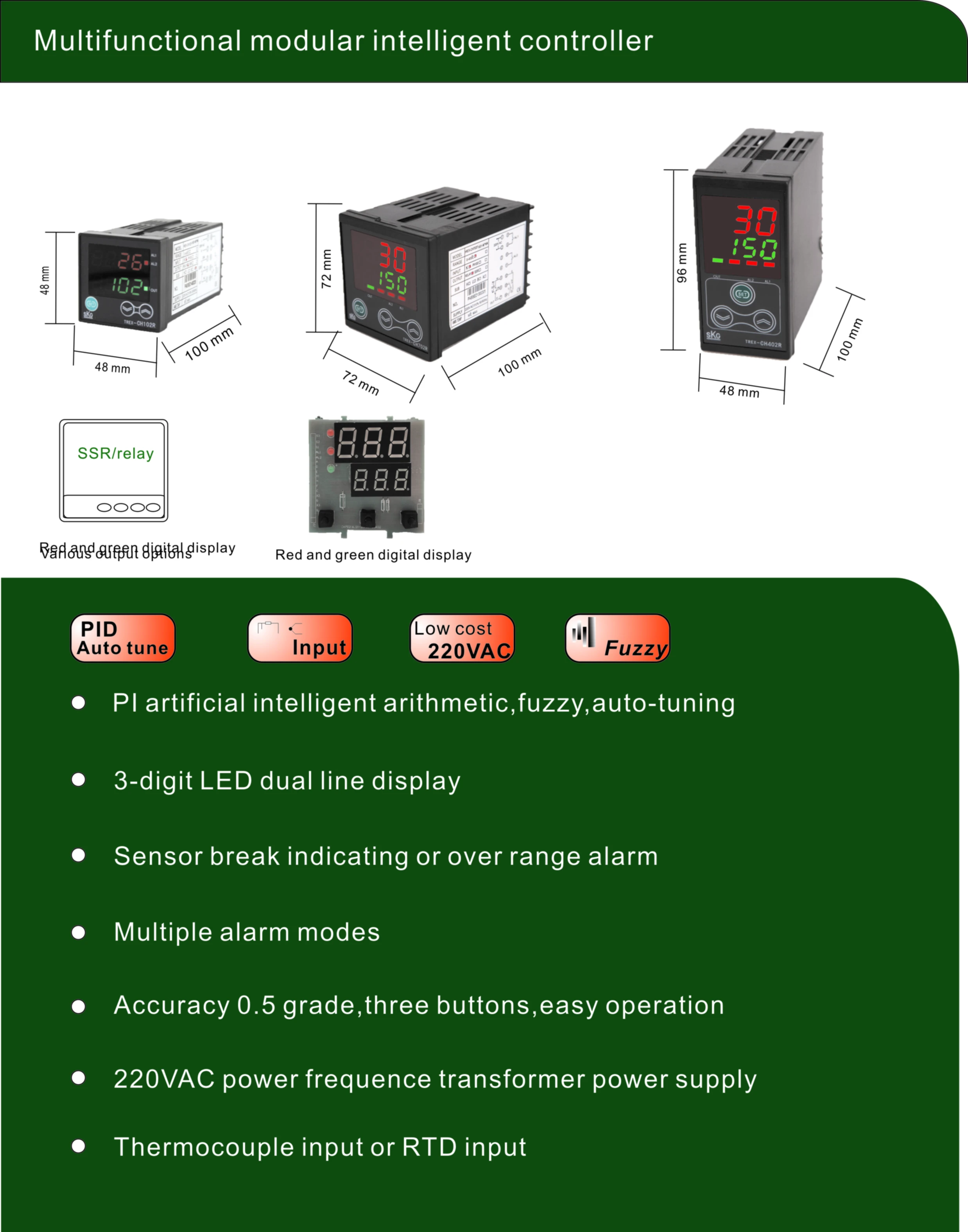 High Quality Digital Pid Temperature Controller For Incubator - Buy ...