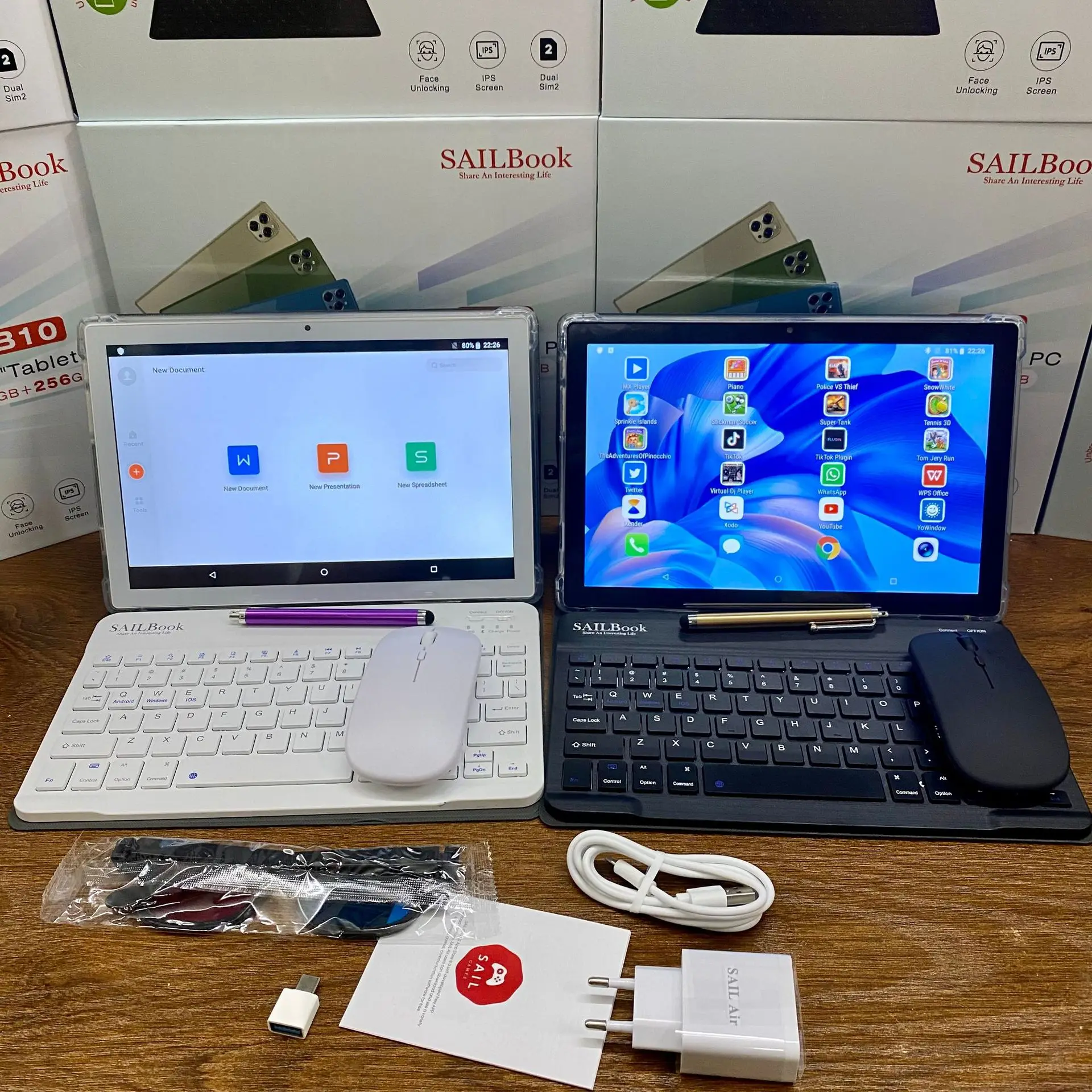 Kids Tablet B10 - 10.1 Inch Android 13 Tablet for Education