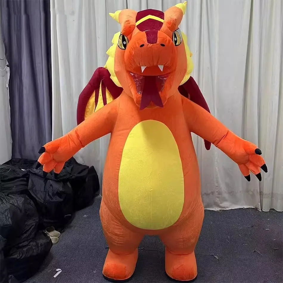 Inflatable Charizard Mascot Costume - Perfect for Events