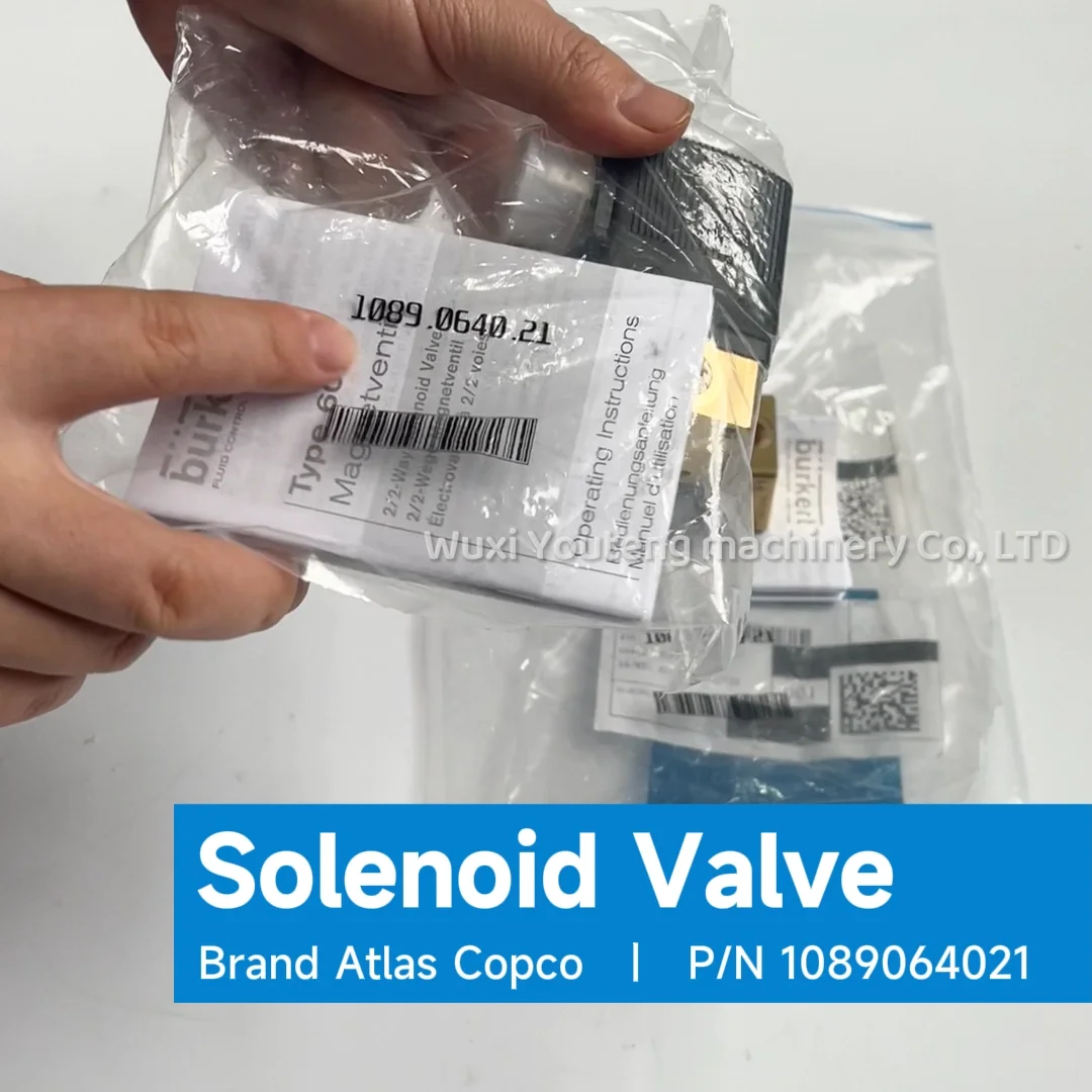 Genuine 1089064021 Atlas Copco Air Compressor Loading Unloading ...