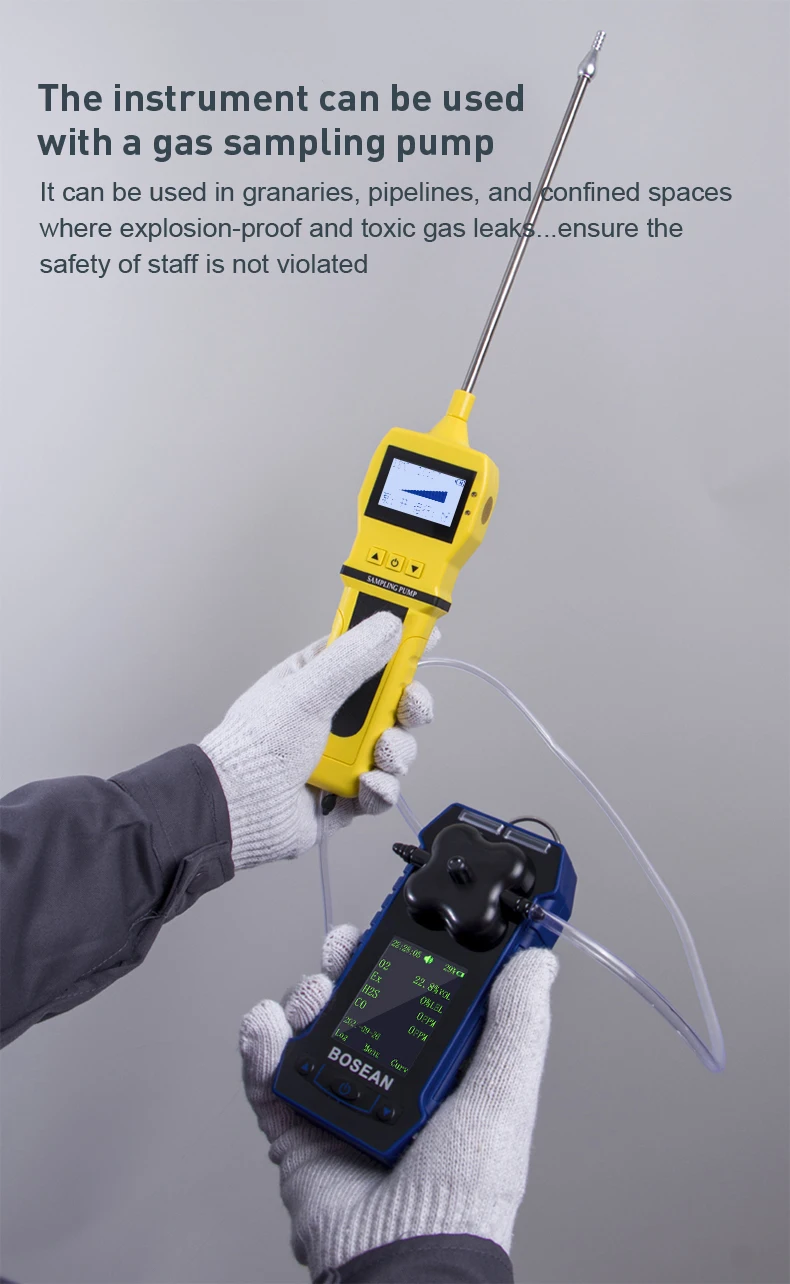 Handheld Explosive Detector - Portable Gas Test Instrument