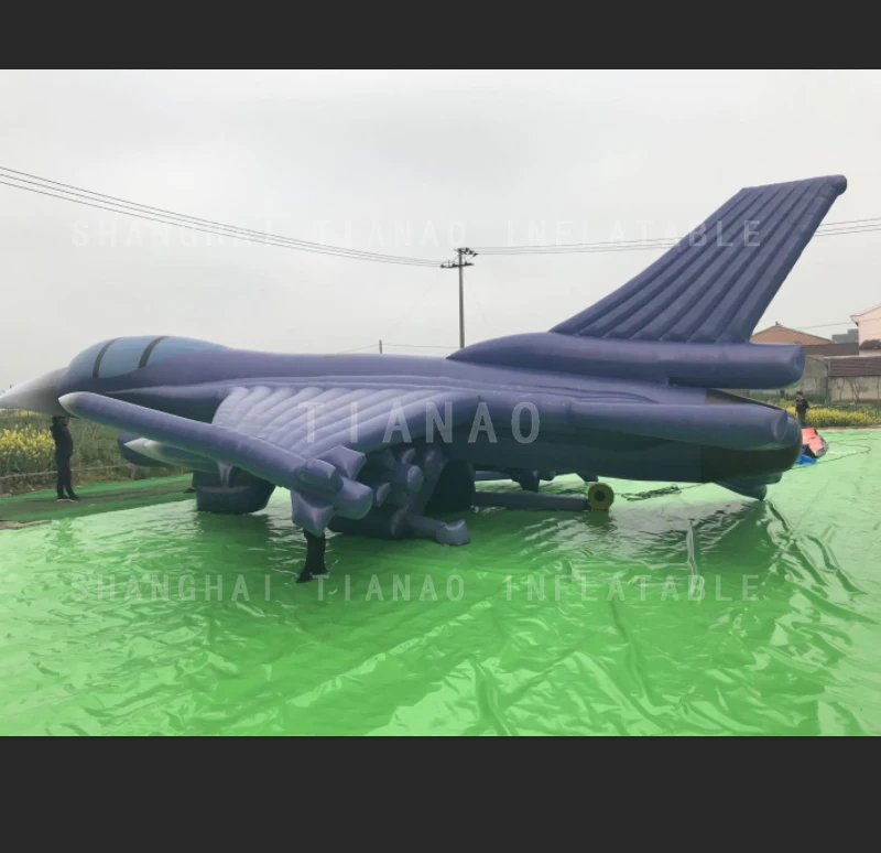 Customized Inflatable Simulation Fighter Inflatable Fighter Model ...