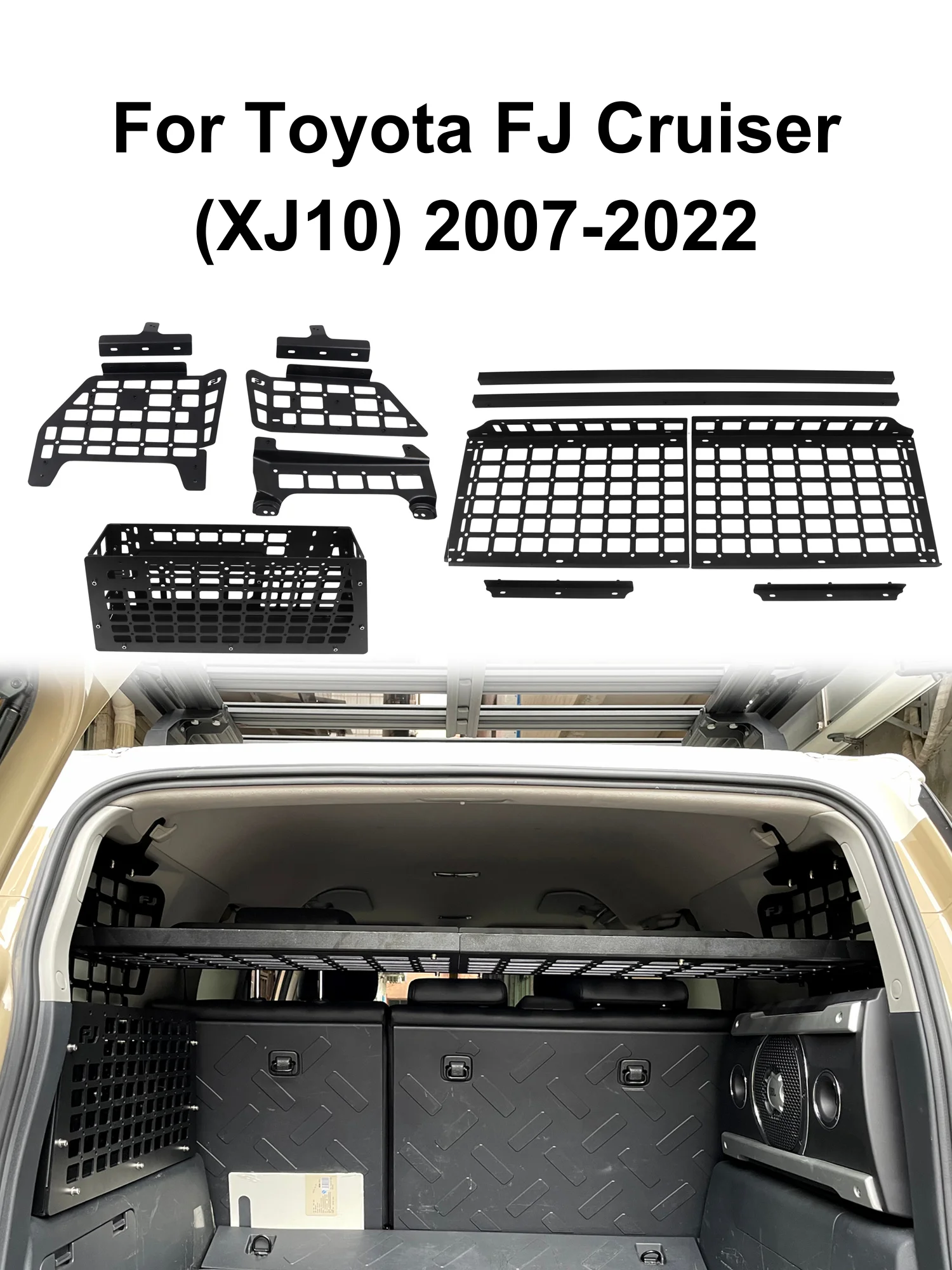 For Toyota LC200 J200 08-21 Car Interior Accessories Molle Panels Trunk ...