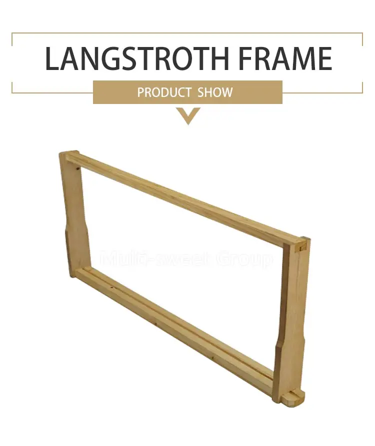 Unassembled Deep Medium Wood Bee Hive Frame - Buy Wood Hive Frame,Bee ...