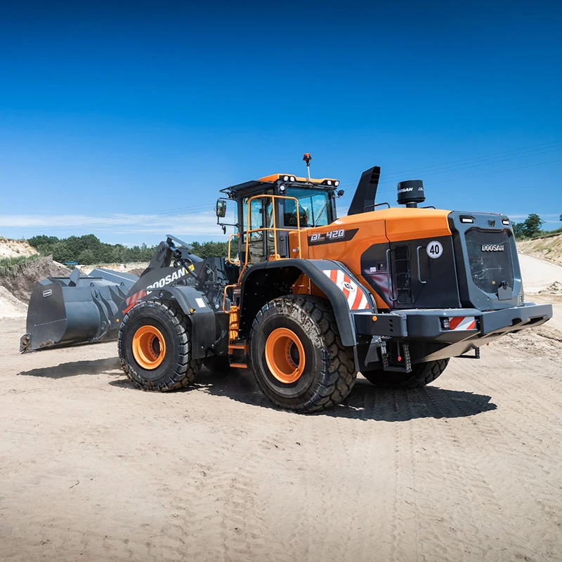 DL420 Wheel Loaders - High Efficiency & Comfortable Driving