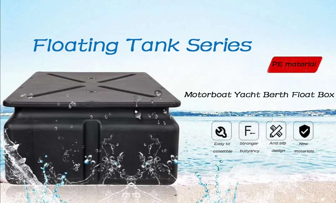 Foam Filled Rotomolding Pe Floating Pontoon Polyethylene Plastic ...