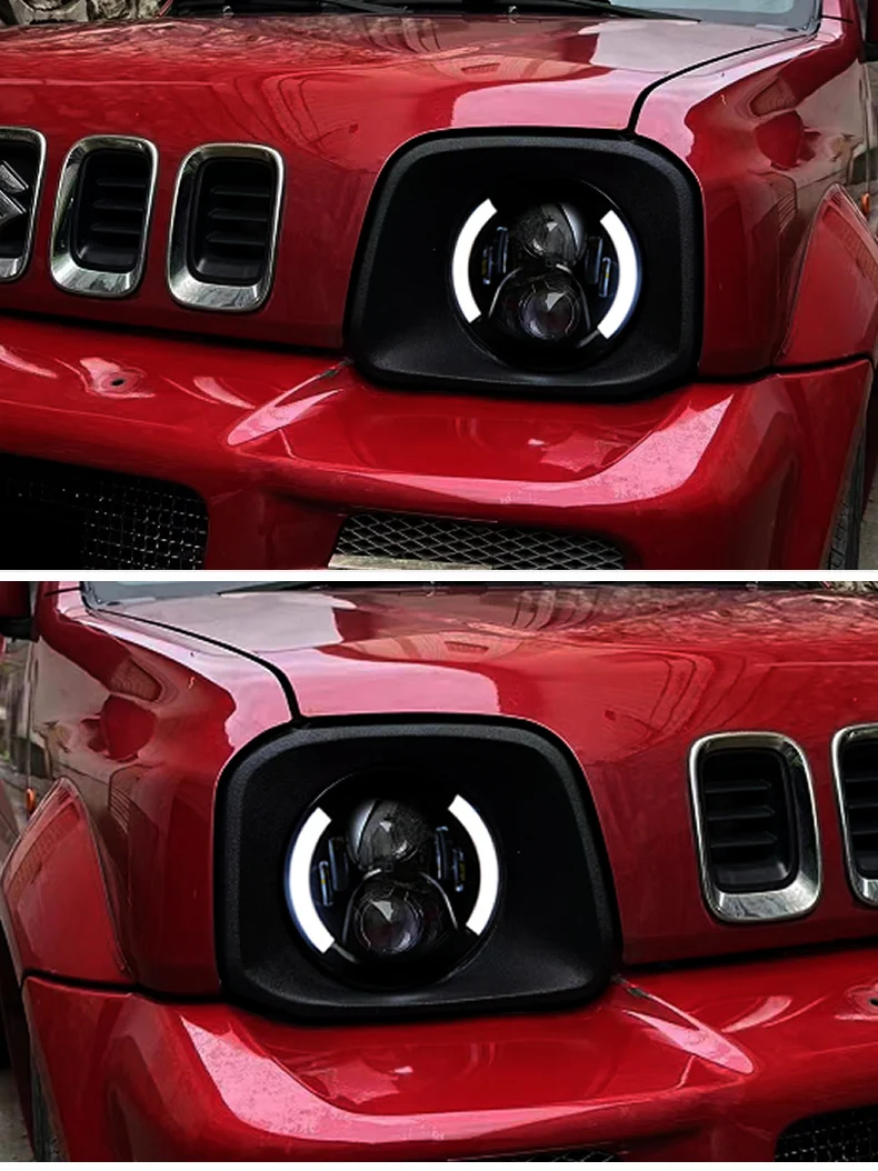 Suzuki Jimny Full LED Headlight Assembly - Cool White Light