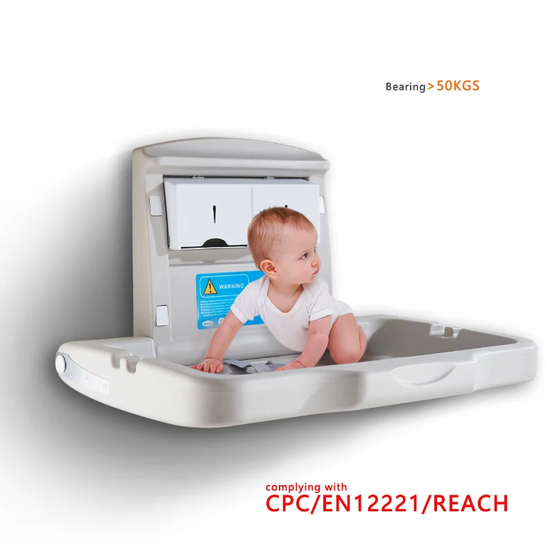 Modun Top Sell Horizontal HDPE Baby Diaper Changing Unit Station ...