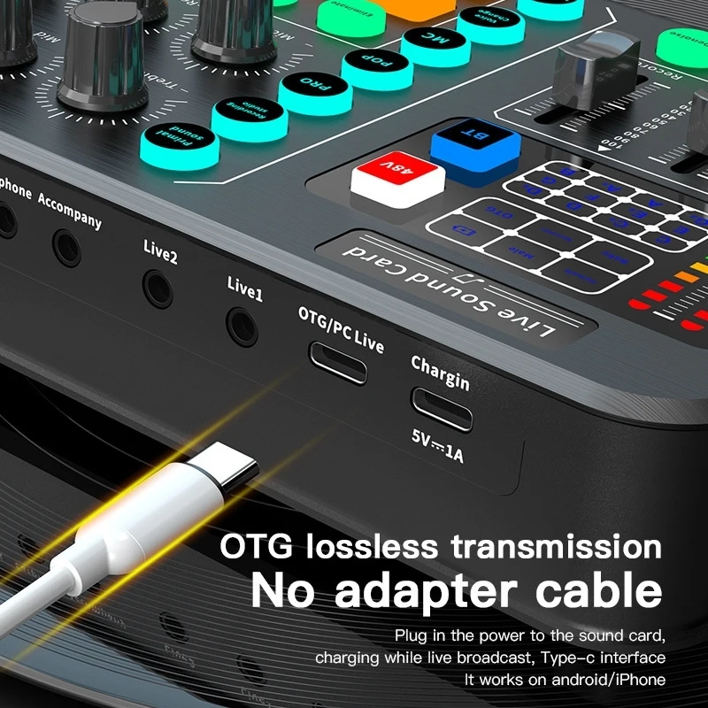 M6 Live Sound Card - Versatile Wireless Voice Changer