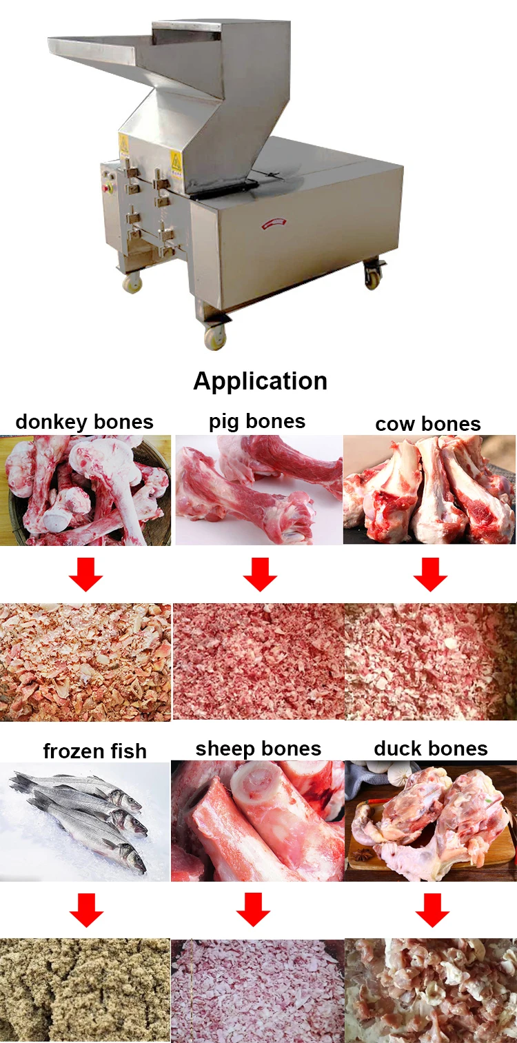 Cow Bone Grinder/fish Bone Crusher Machine - High Efficiency
