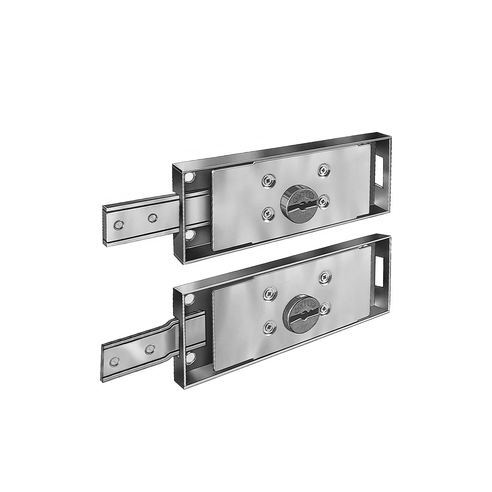 ROLLER SHUTTER LOCK DOUBLE MAP KEY PREFER Pair (right + left) (0733 ...