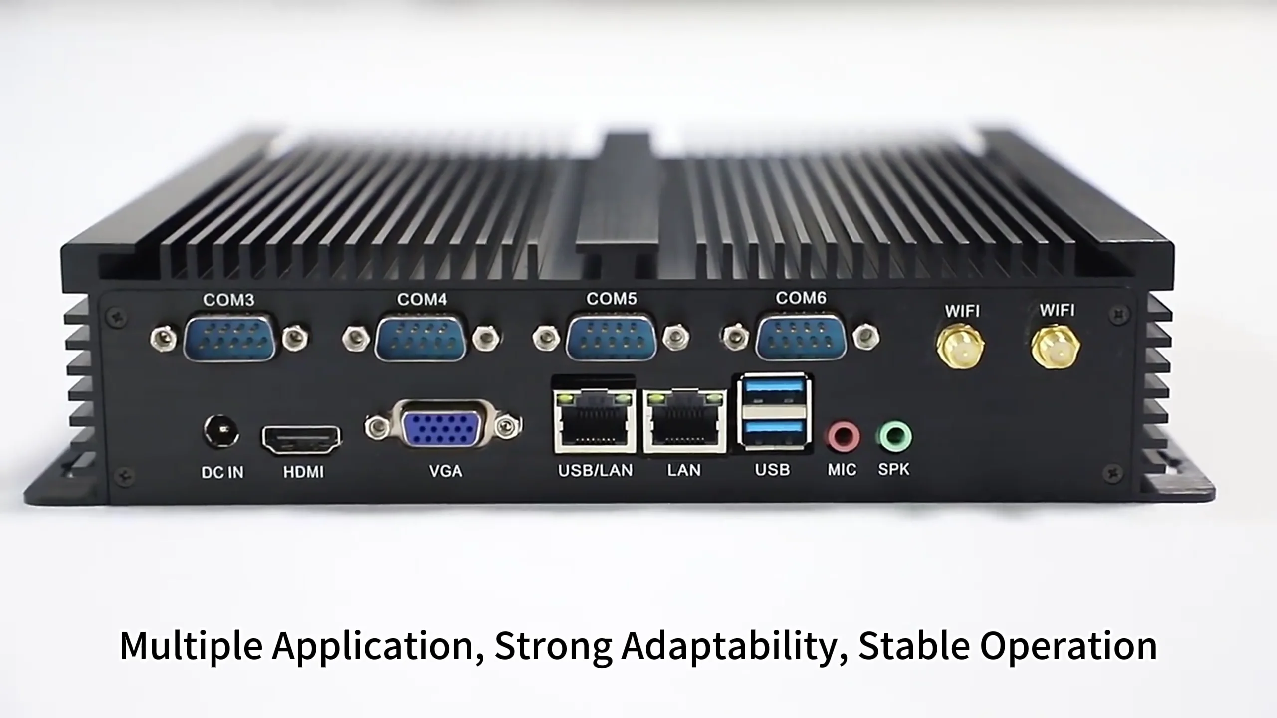 Mini Pc Fanless Rs232 Rs485 Com Dual Nic Port I3 I5 4200u 5200u I7 Ddr3l Msata Wifi Industrial ...