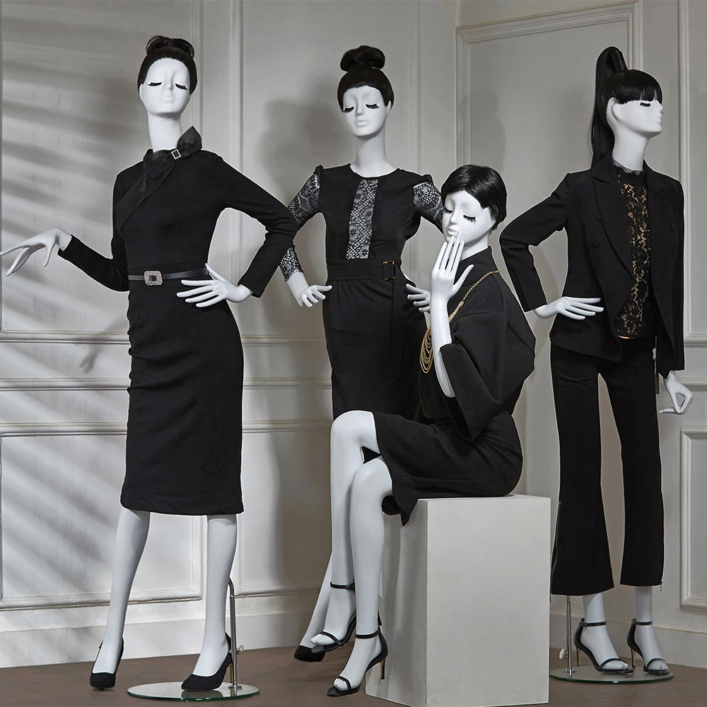 Fiberglass Body Mannequins - Displaying Women Maniquines