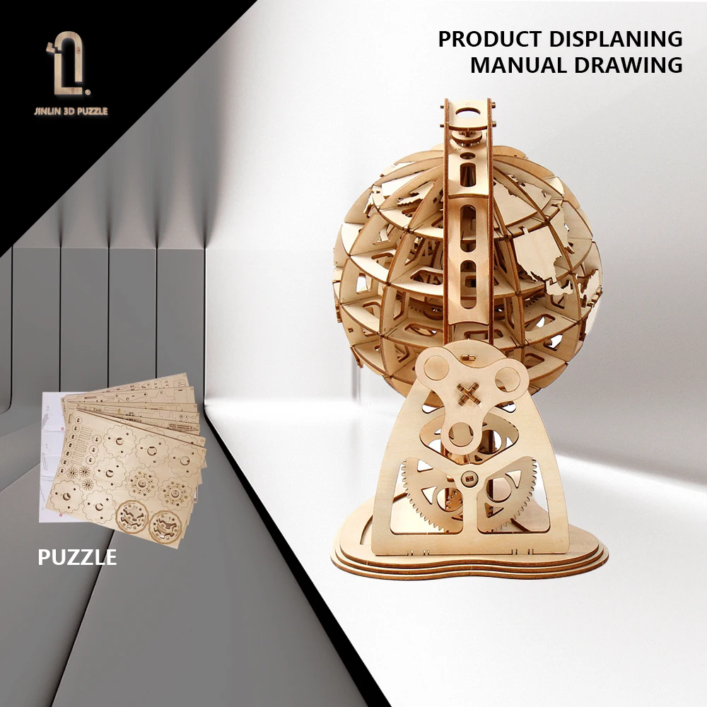 Custom Puzzle Manufacturers Diy Difficult 3d Wooden Puzzle Toy ...