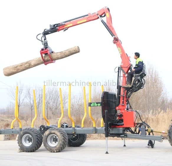 Agricultural Forestry Machinery Electric-Hydraulic Wood Grabber ...