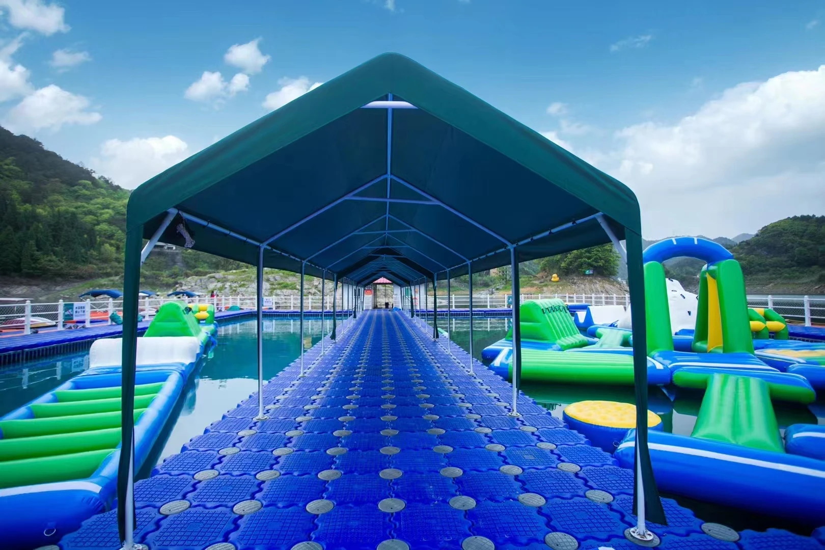 Single Layer HMWHDPE WATER Pontoon Portable Bridge| Alibaba.com