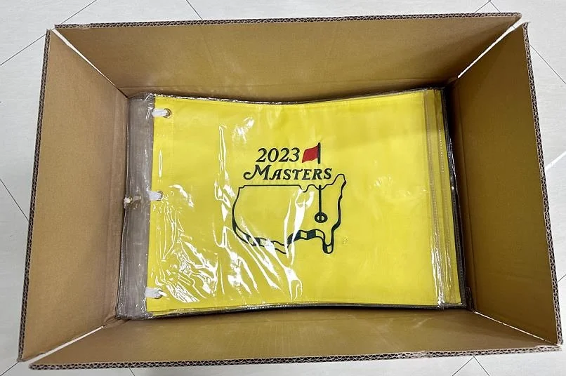 Waterproof Nylon Golf Course Flag with Tube - Customizable Golf Flags