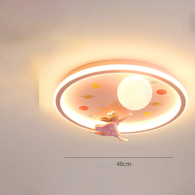 Nordic LED Children’s Room Ceiling Lamp Lights for Boys and Girls