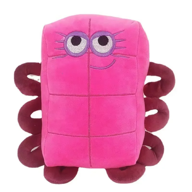 Custom New Products Digital Building Blocks Plush Toys Children's ...
