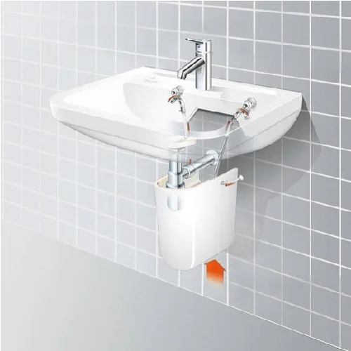 Colour Two Sink Mixer Curved Classic Lavatory Square Commode Multi Use ...