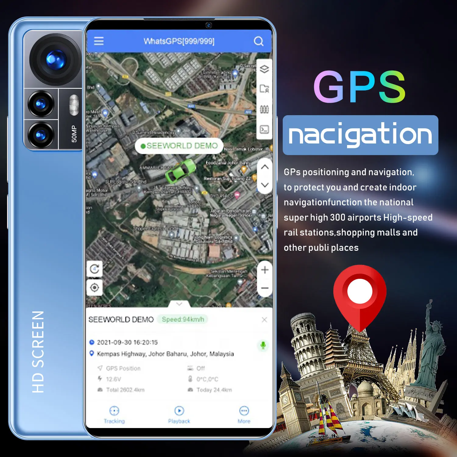 12 Pro 6.99 Inch Unlocked Smartphone Android 3g 6.99" Cellphone With ...