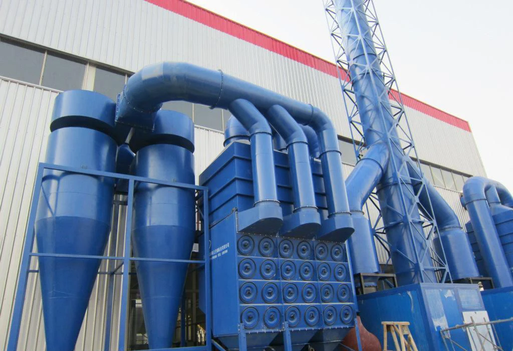 Stainless Steel Forest Industry Cyclone Sandblasting Water Washing Dust ...