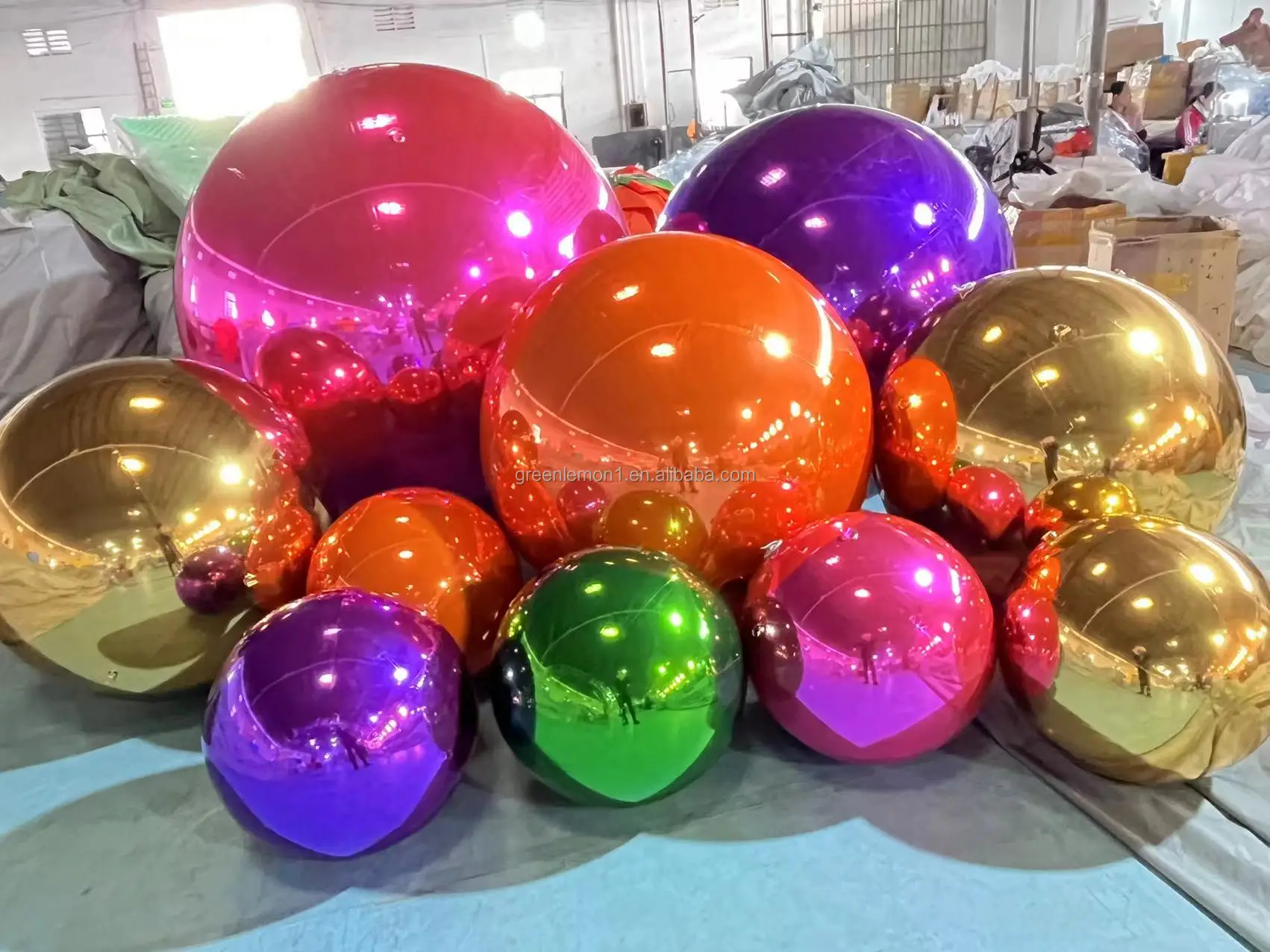 2024 Inflatable Mirror Ball Mirror Balloon For Decoration Party Wedding ...