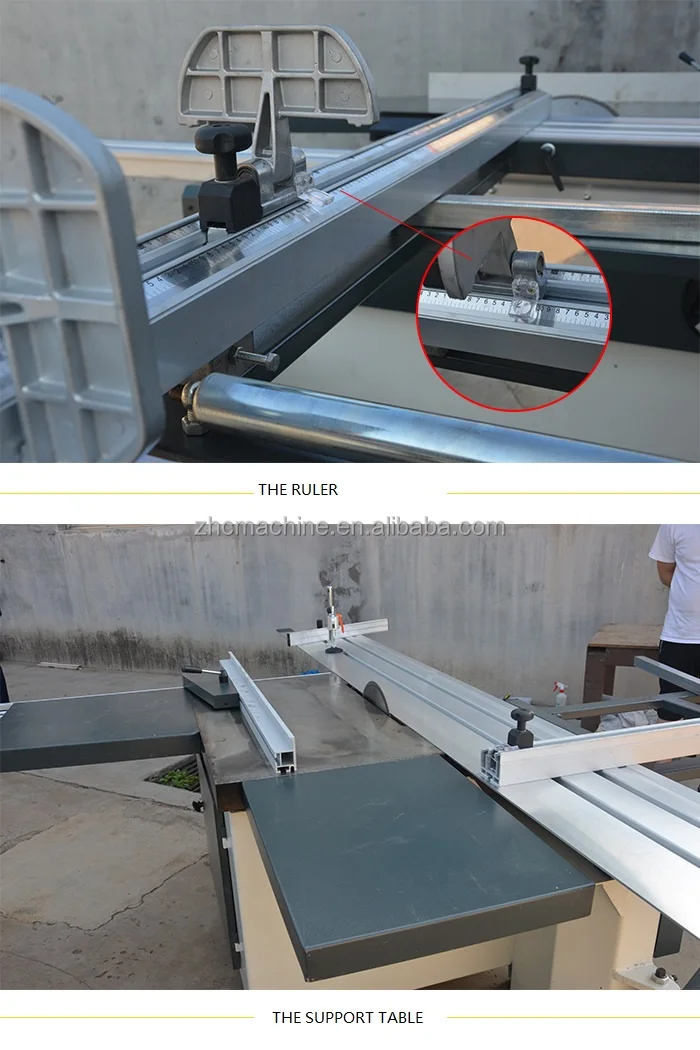 Woodworking Sliding Table Panel Saw Machine 45 Degree Table Saw Wood ...
