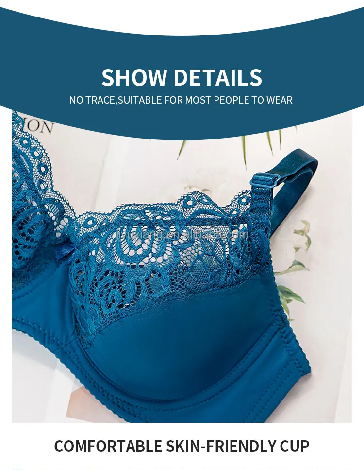 Intiflower 8071 Nordic Style Lace Underwire Bra Customized Logo ...