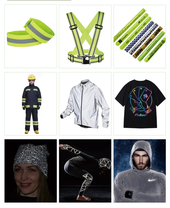 High Visibility Safety Strips - Reflective Material Tape