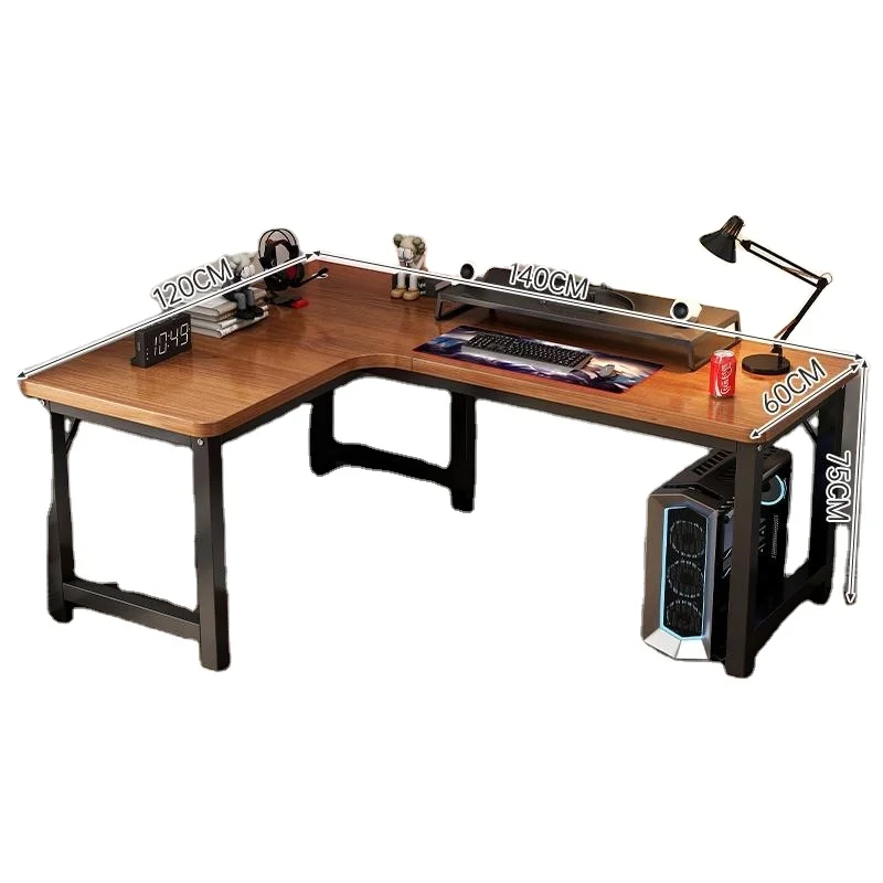 Modern simple corner computer desk desktop gaming table sheet learning ...