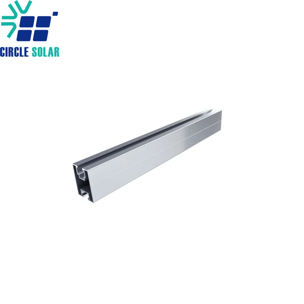 Aluminum Mount Rail Solar Mounting System Roof Rail Solar Panel Rail ...