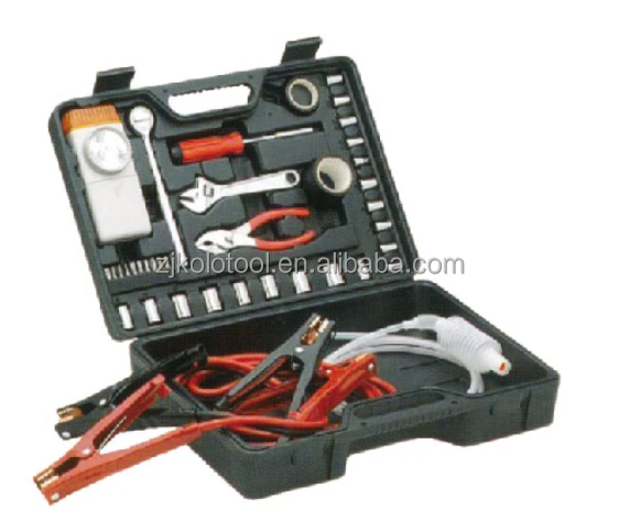 38pcs household car repair tool kit auto mechanics tools set kraftwele ...
