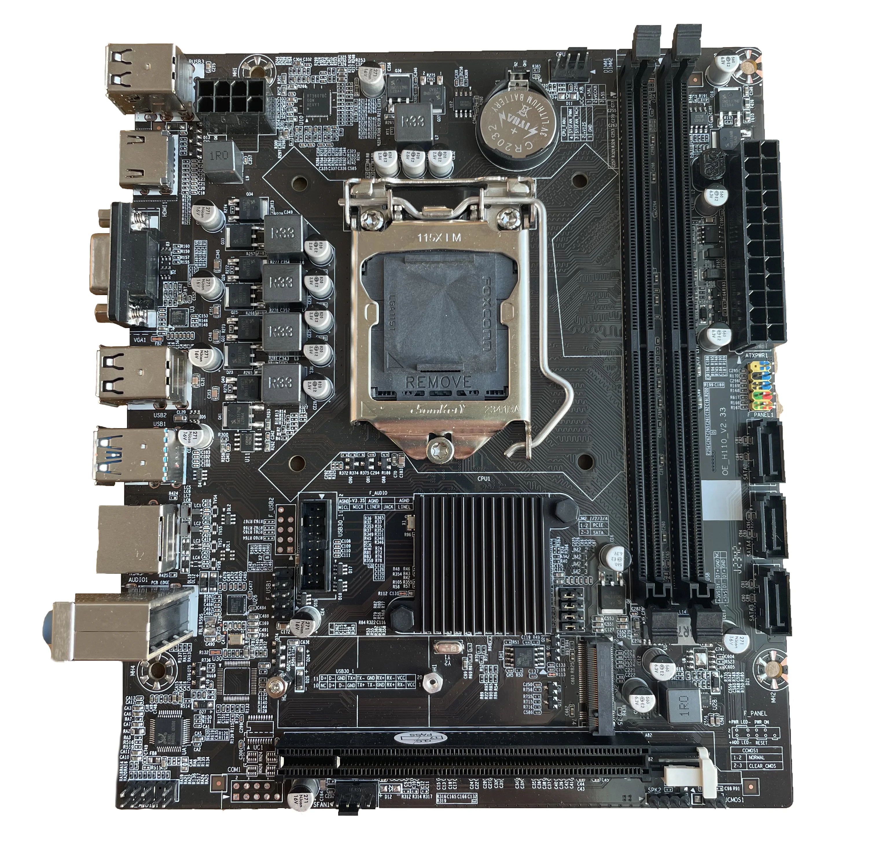 Custom Intel H110 Industrial Mainboard LGA 1151 H110 Motherboard DDR4 ...