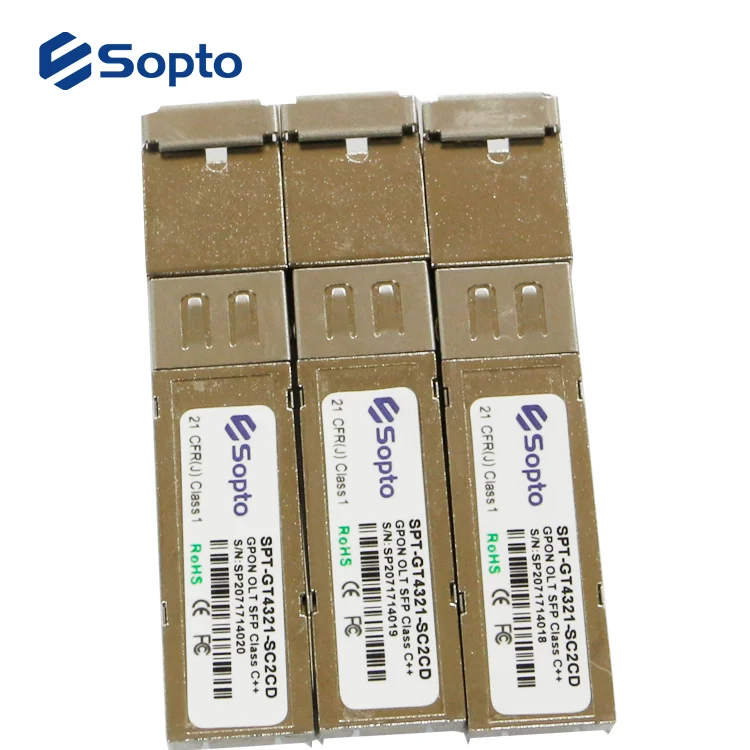 Sopto GPON OLT SFP 2.5G C++ 1490nmtx/1310nmrx SC Interface