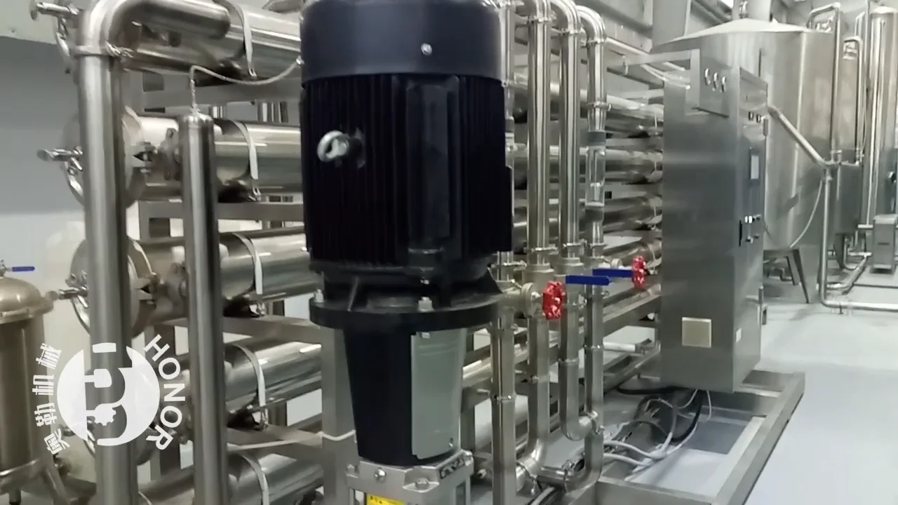 Reverse Osmosis Pure Water Treatment System Purifier Drinking Water ...