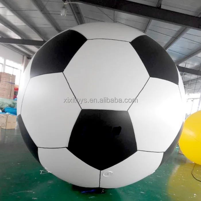 Large Pvc Inflatable Football Balloon,Airtight Huge Inflatable Soccer ...