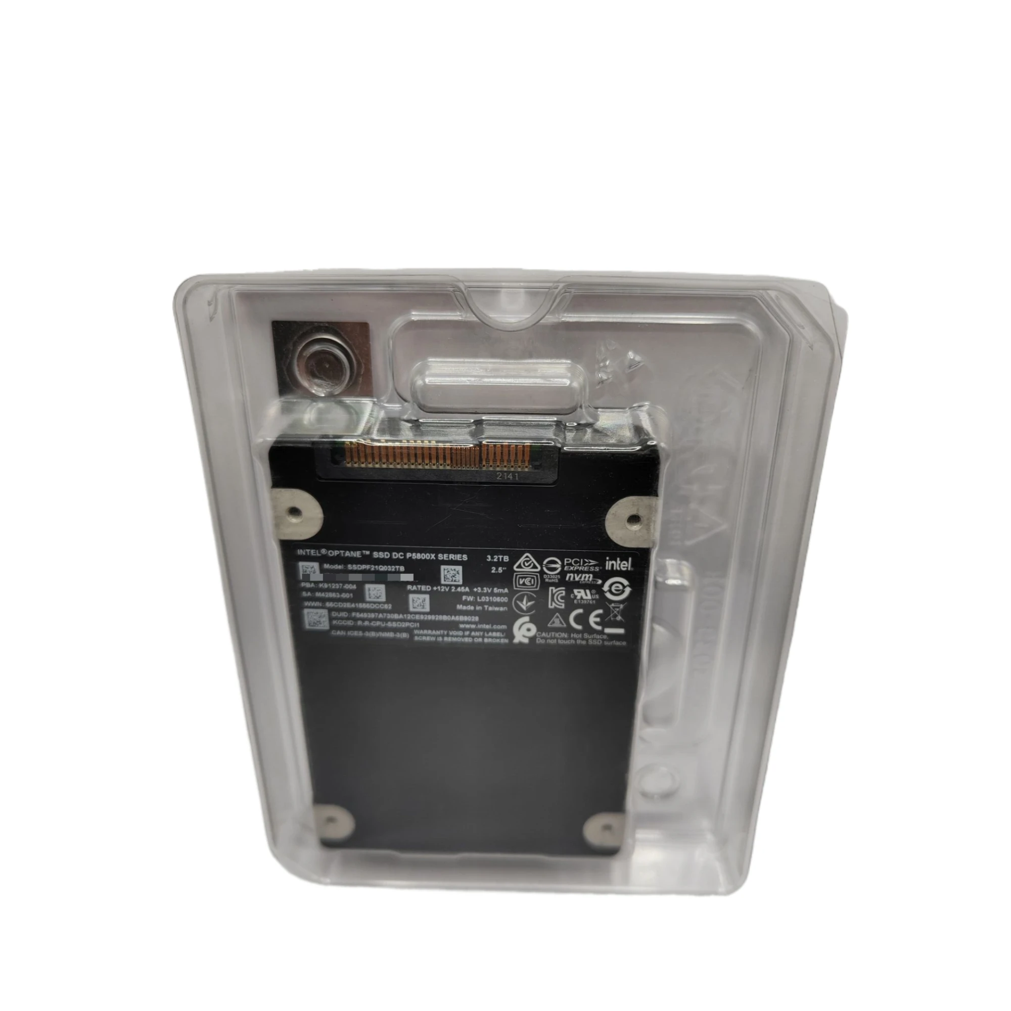 Intel Optane Dc P5800x Series 3.2tb Ssd 2.5in U.2 Pcie 4.0 X4 Nvme 3d ...