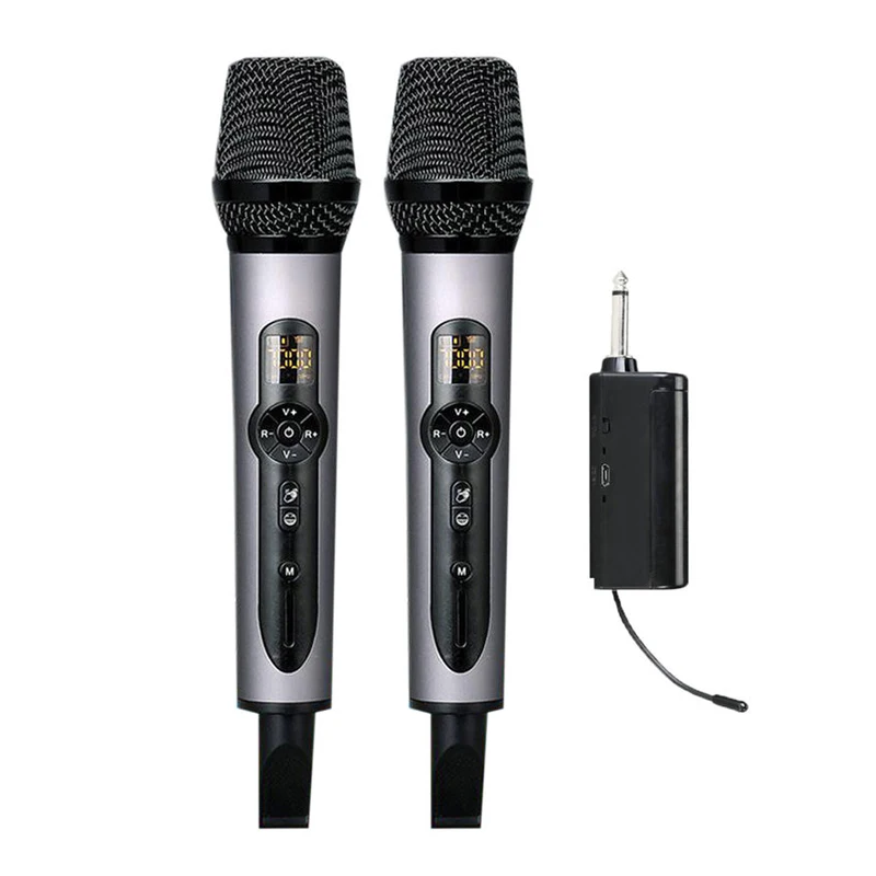 Professional Microphone Built-in Reverb Sound Card Dedicated Wireless ...