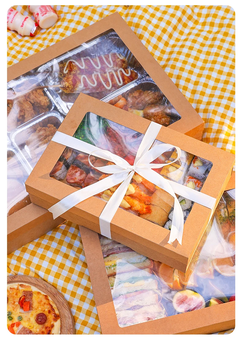 Customized Disposable Food Boxes - Kraft Catering Solutions