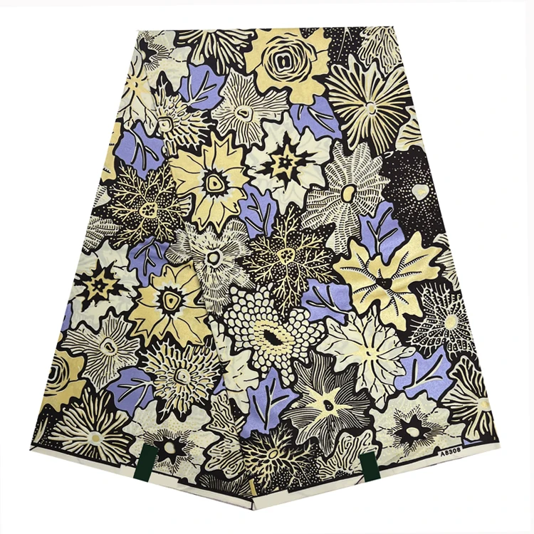 Promotional Various Durable Using 100% Cotton African Wax Prints Fabric ...